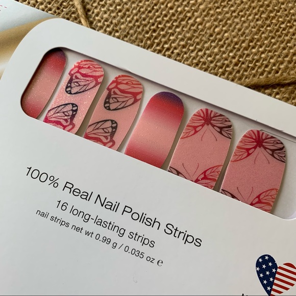 Color Street | Makeup | Color Street Wing Woman Butterfly Spring Nail ...